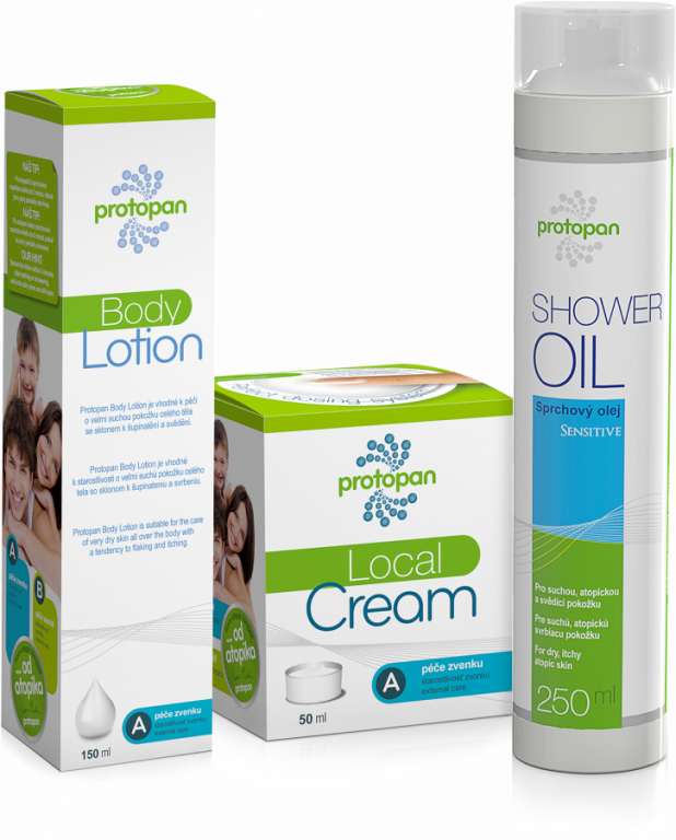 Protopan® 3v1 - kosmetický balíček na atopický ekzém